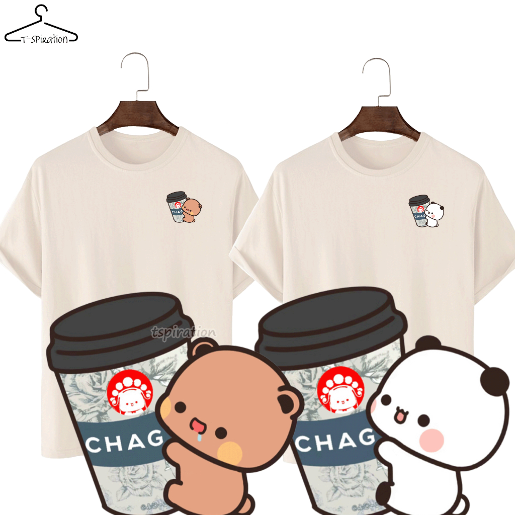 布布一二 情侣T恤 Cute Bubu Yier Matching Couple Tees Bubu Dudu Adult Unisex ...
