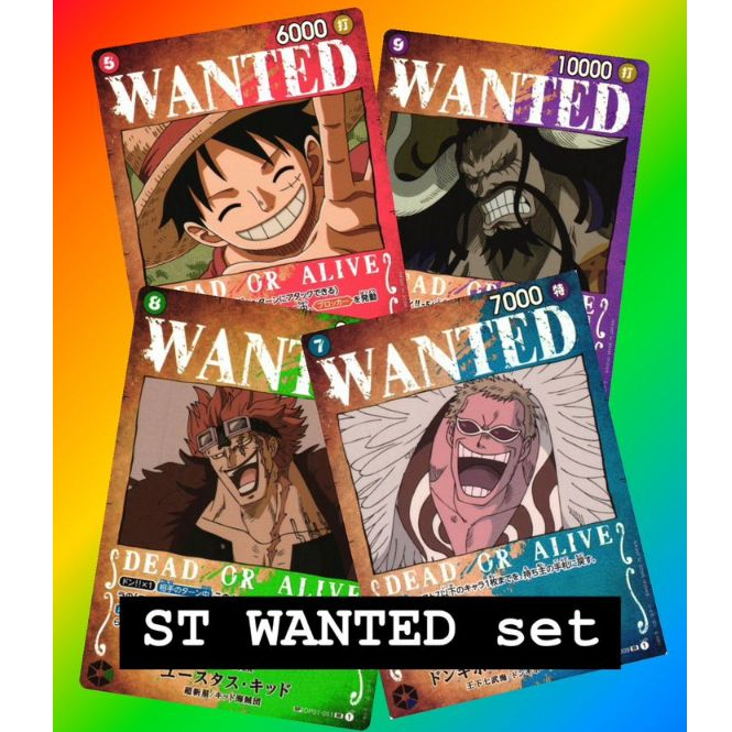 OP03 ST WANTED set (OP TCG) | Shopee Singapore