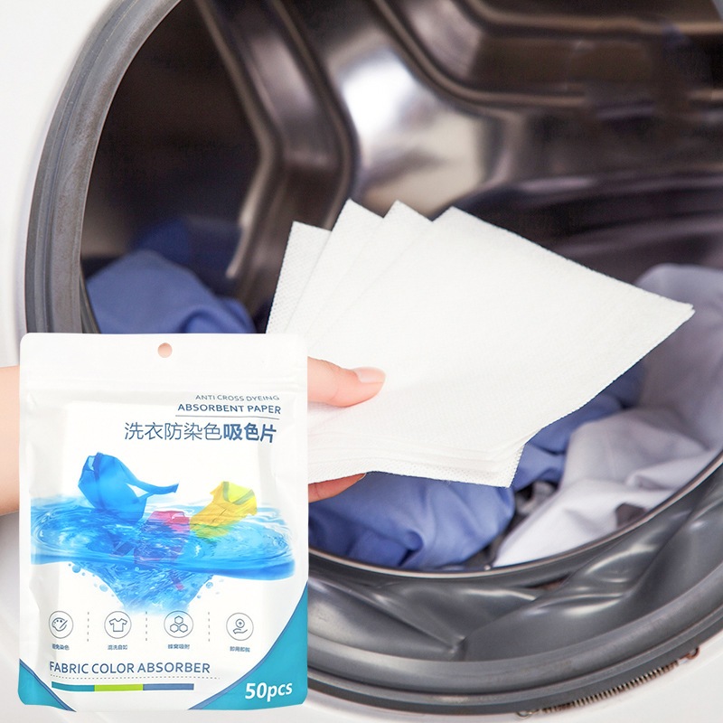 Laundry Color Absorber Sheet Paper Laundry Anti-dye Color Catcher Anti ...
