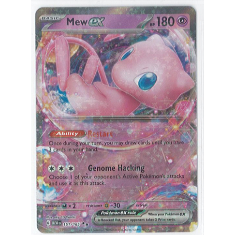 Mew ex (151/165) Ultra | SV3.5 151 [Pokemon TCG] | Shopee Singapore