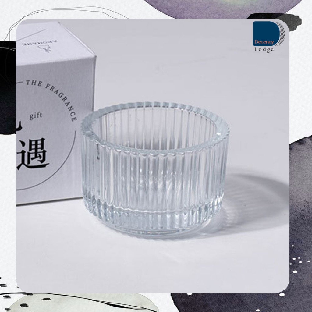 CANDLE GLASS HOLDER TEALIGHT HOLDER GLASS CANDLE HOLDER BEKAS LILIN ...