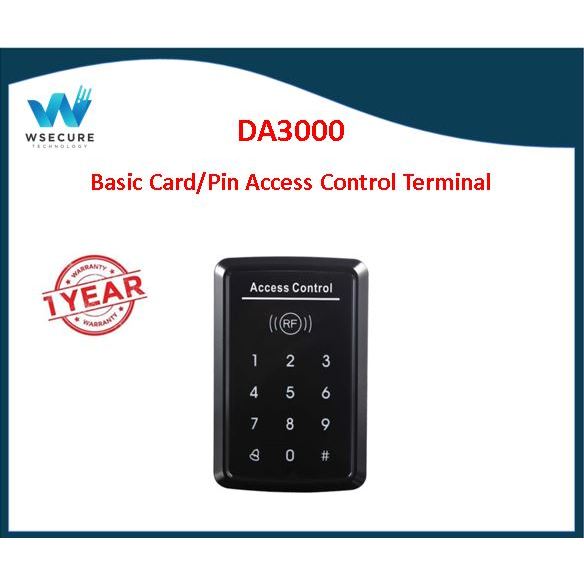 Standalone RFID ID EM Basic Card/PIN Access Control Terminal (DA3000 ...