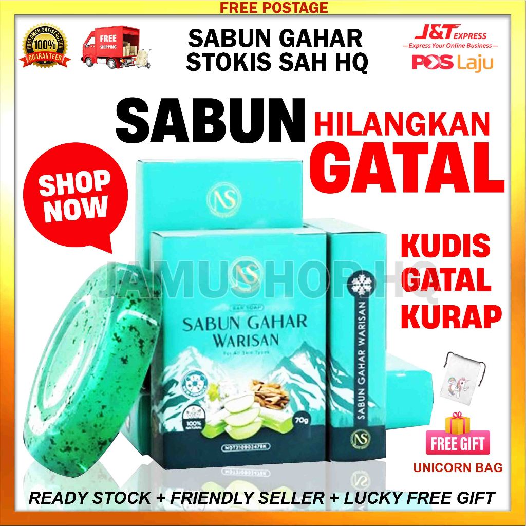 SABUN GAHAR WARISAN ( PACKAGING BARU ) + | Shopee Singapore