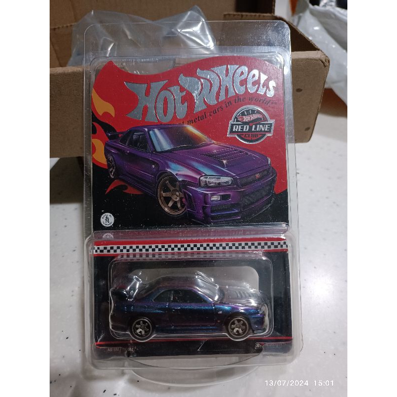 Hot Wheels Nissan Skyline GT-R R34 RLC 2024 Chameleon | Shopee Singapore