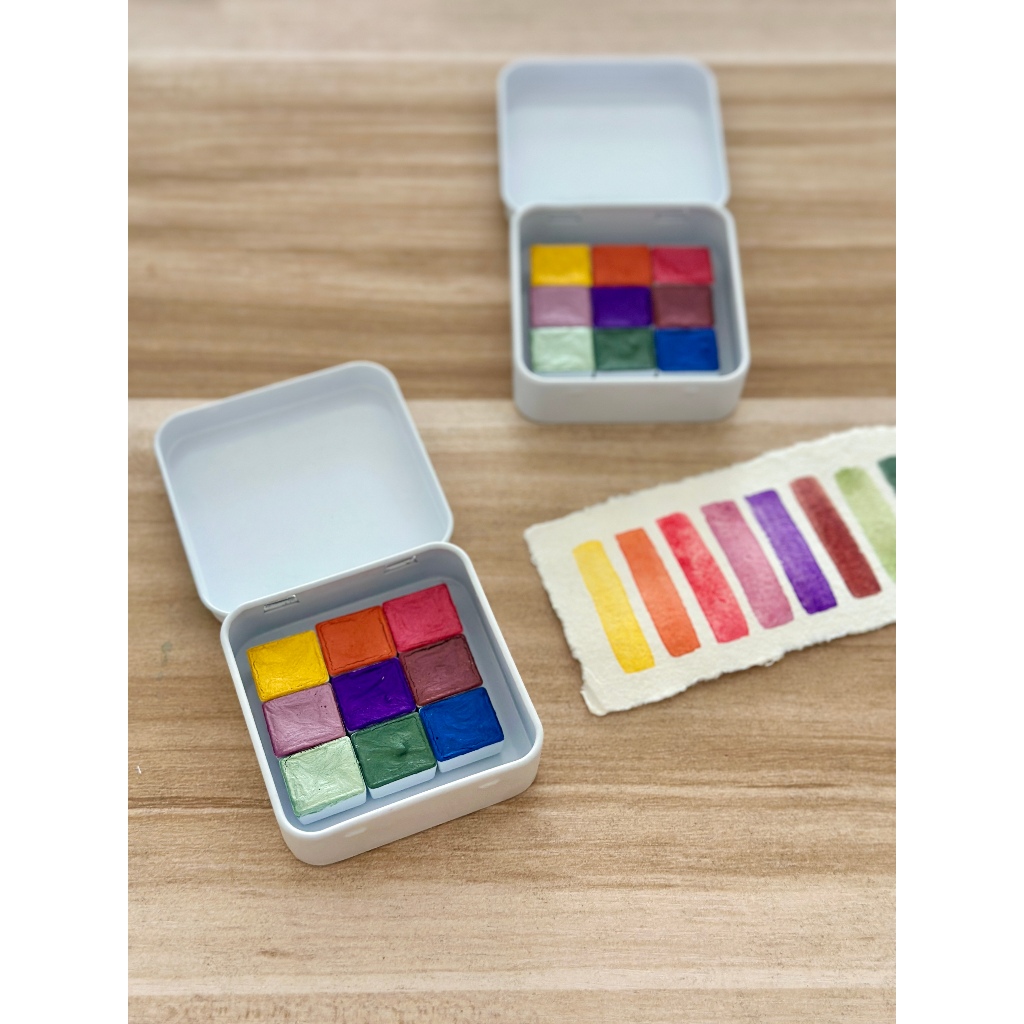 JCCS Shining Shimmering Splendid Palette Handmade Shimmer Watercolour ...