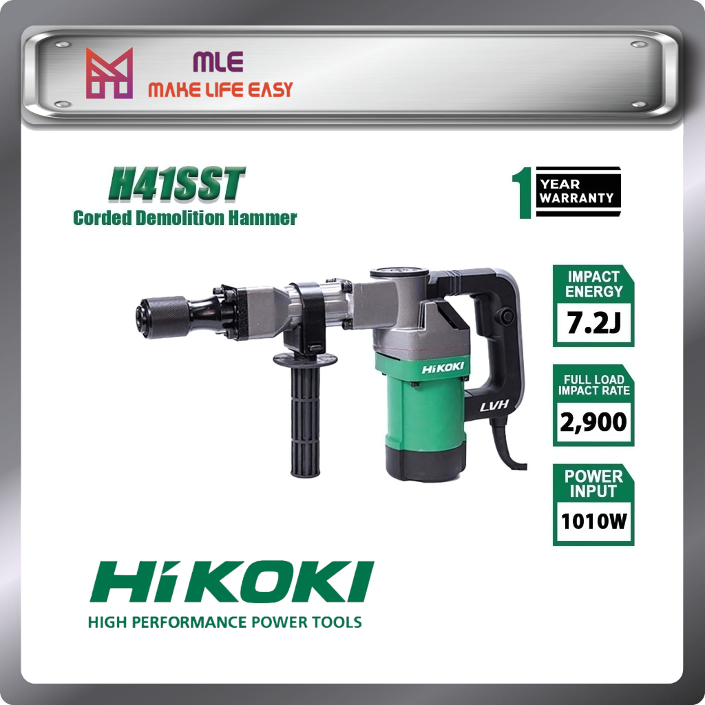Hikoki H41SST 1010W Demolition Hammer | Shopee Singapore