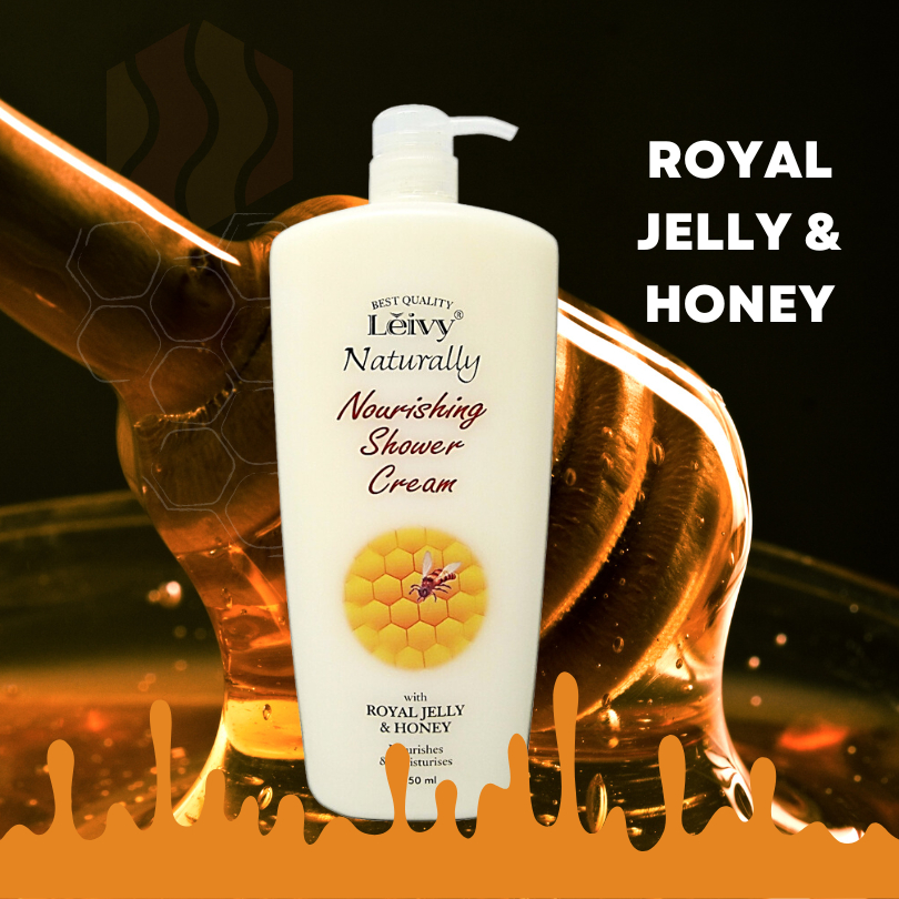 Leivy Naturally Shower Cream - Royal Jelly (1150ml) | Shopee Singapore
