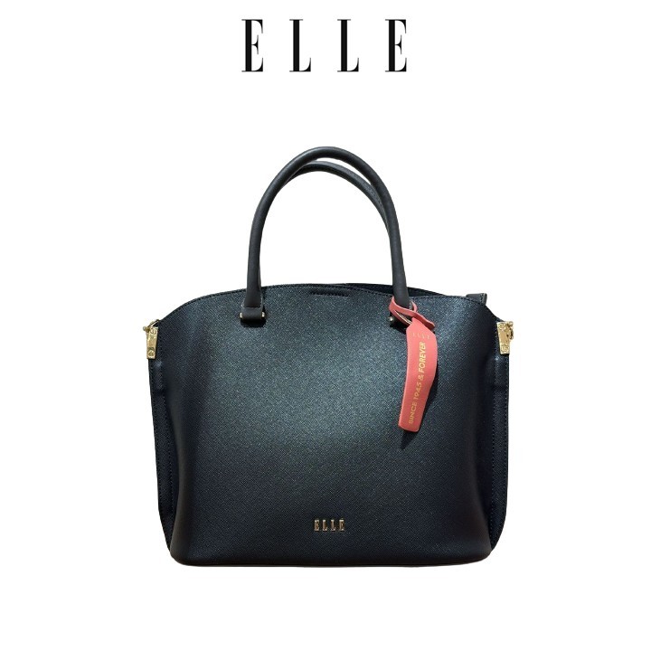 Elle Iris Carry Bag (2 Colors: Black, Smokey Green ) | Shopee Singapore