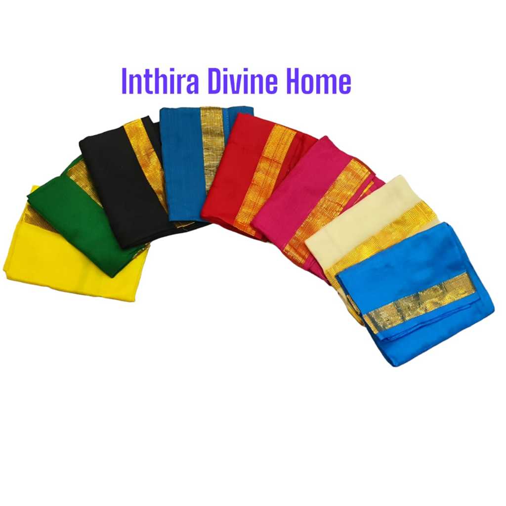 Diety/Idol Ganapathy Pattu (20' x 26') for Pooja/Seeru Set | Shopee ...