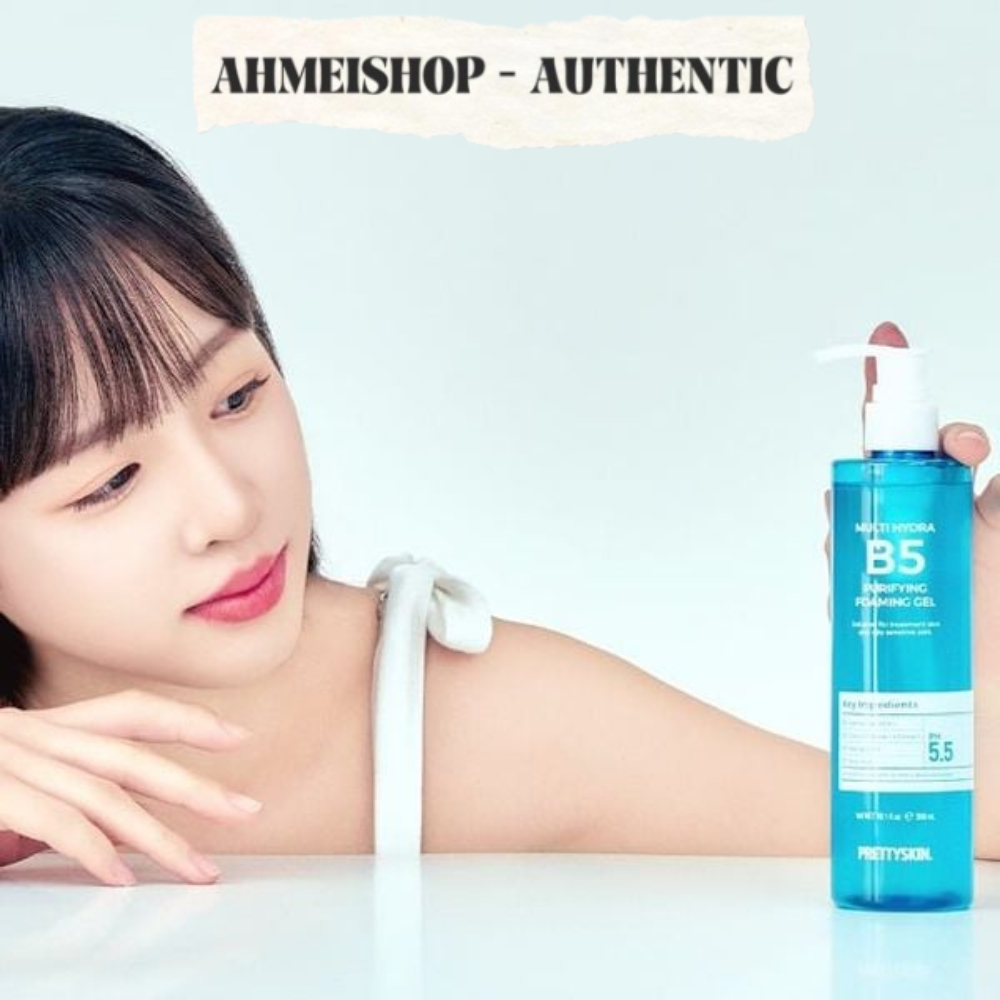 Pretty Skin Multi Hydra B5 Purifying Foaming Gel 300ml | Shopee Singapore