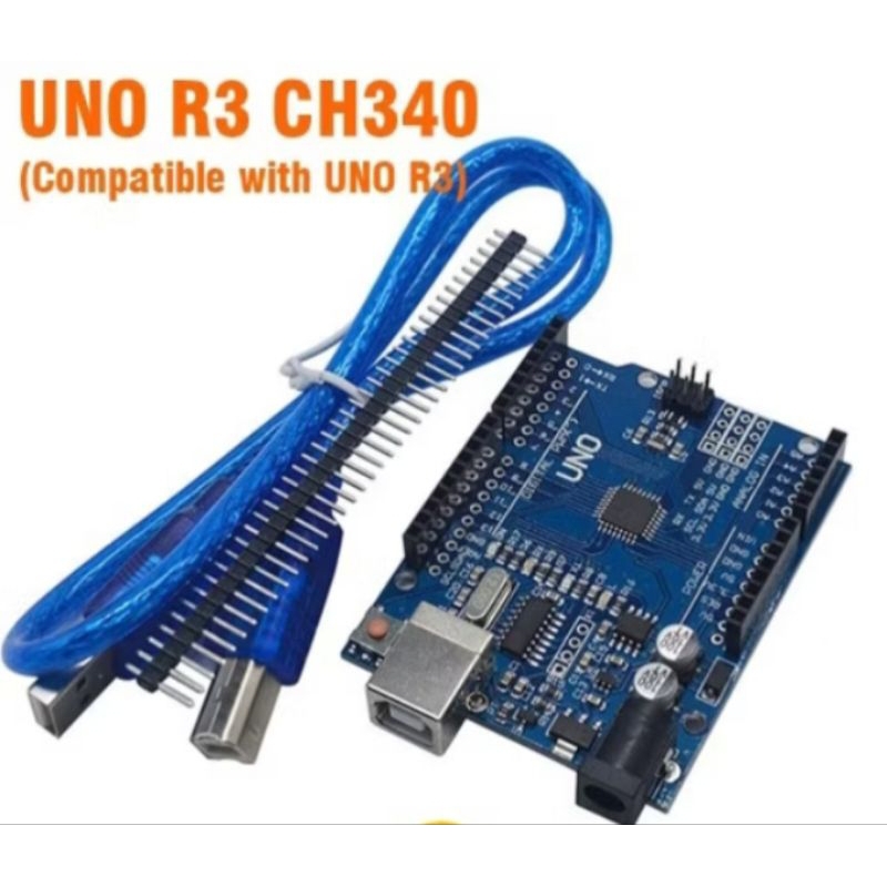 Arduino uno R3 with Atmega328P CH340G with usb cable | Shopee Singapore