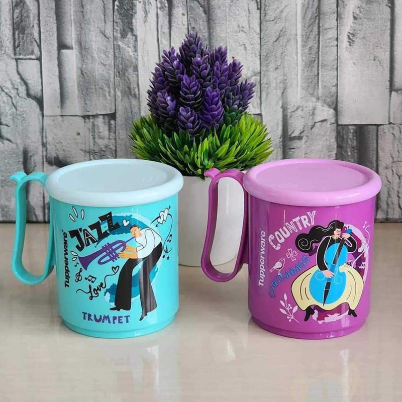 Tupperware Jumbo Mug 500ml with cover new item | Shopee Singapore