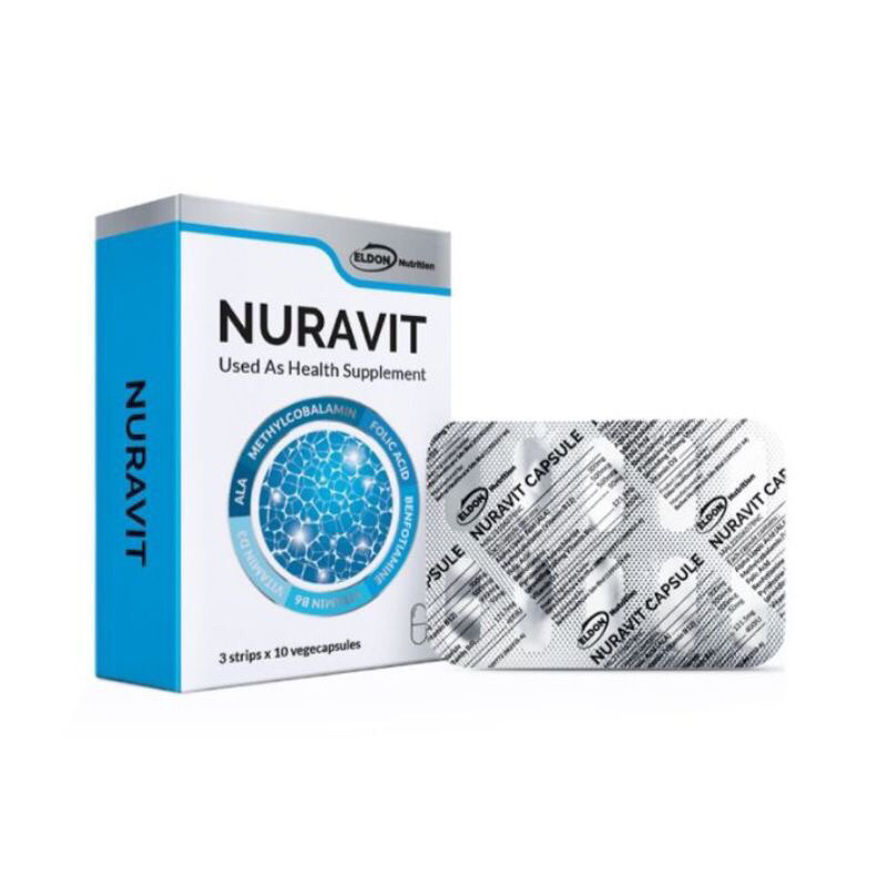 Nuravit Capsule 30’s / 3x30’s Nerve Care | Shopee Singapore