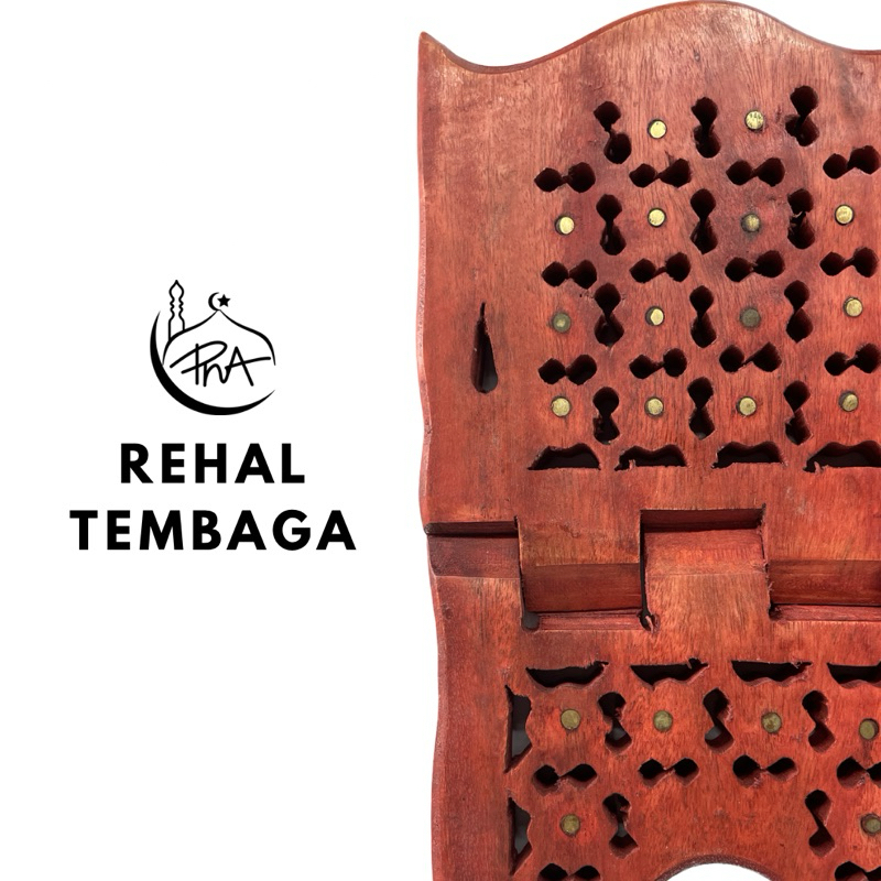 KAYU Copper wood REHAL / wooden folding REHAL / wooden REHAL reciting ...