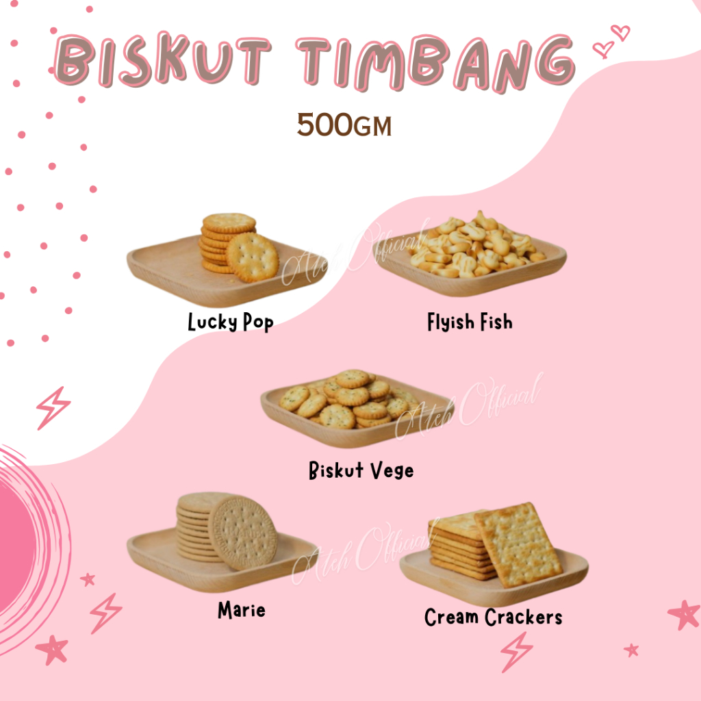 [ 500G ] WEIGHING BISCUITS | HUP ZINC | Fat Biscuits | MARIE MARIE ...