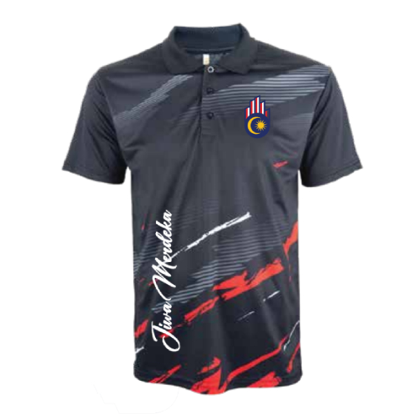 Jiwa Merdeka Polo TShirt. Merdeka 2024 officially themed logo. UNISEX ...