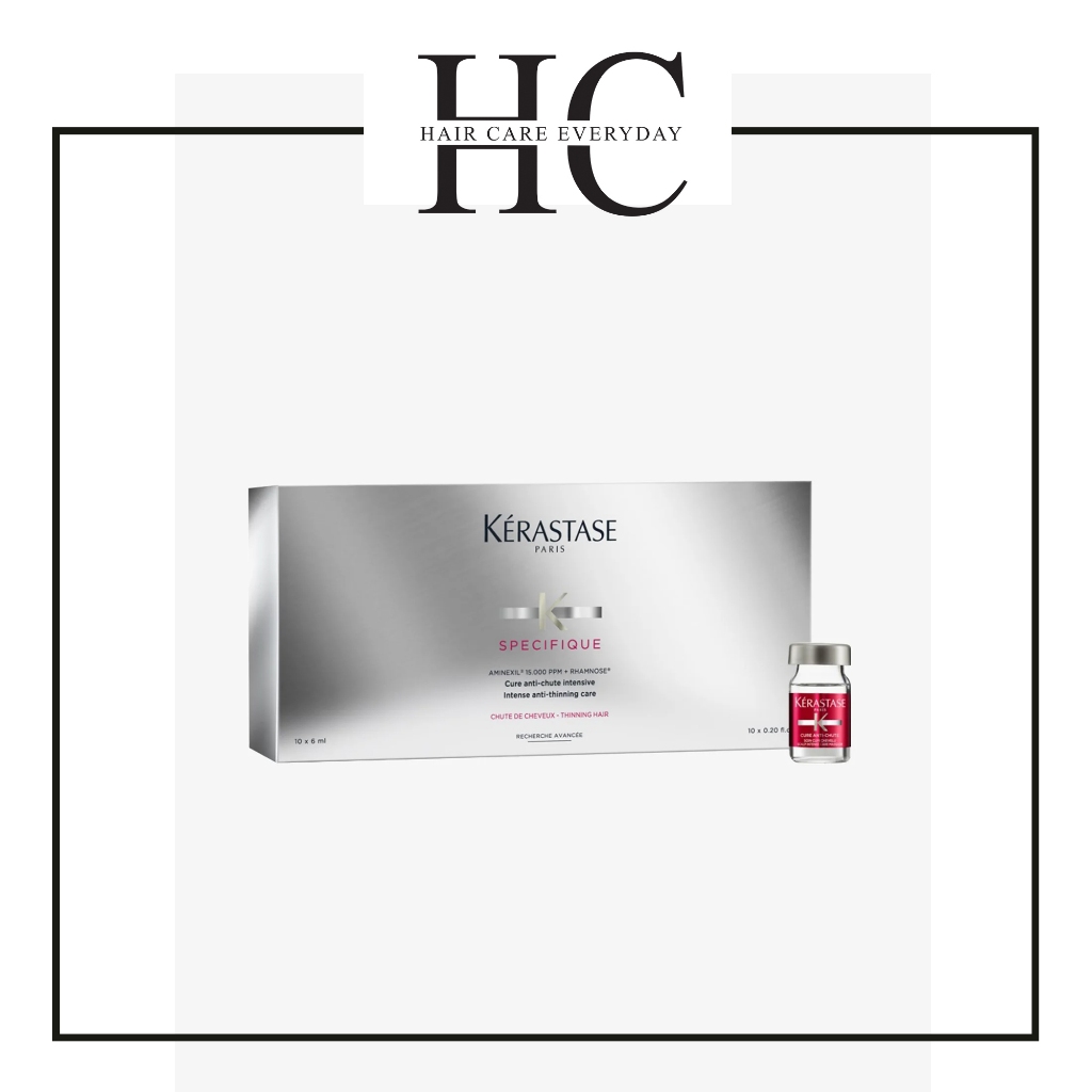Keratsase Anti-Hair Loss Cure Anti-Chute 10 x 6ml ( Intense anti ...