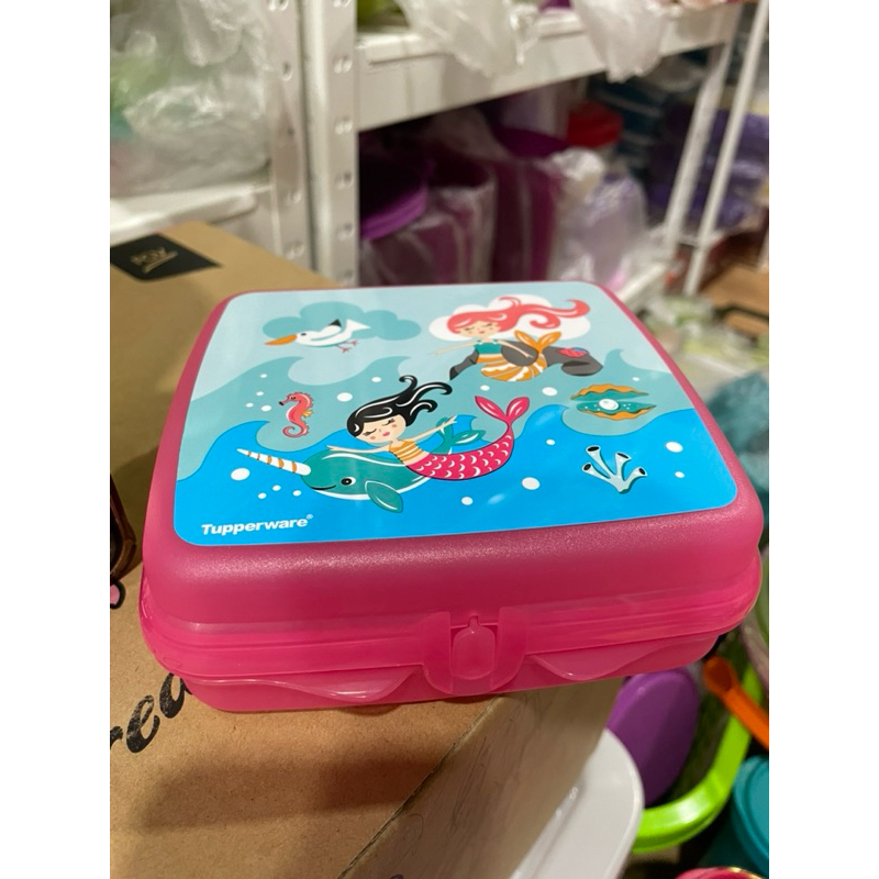 Tupperware sandwich keeper mermaid (1pc) | Shopee Singapore