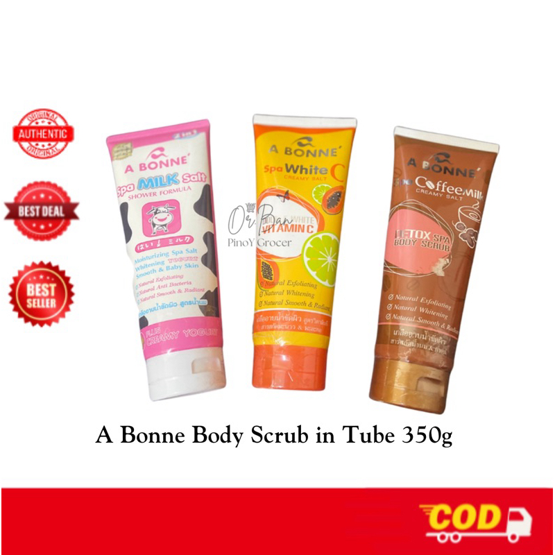 A Bonne Body Salt Scrub 350g | Shopee Singapore