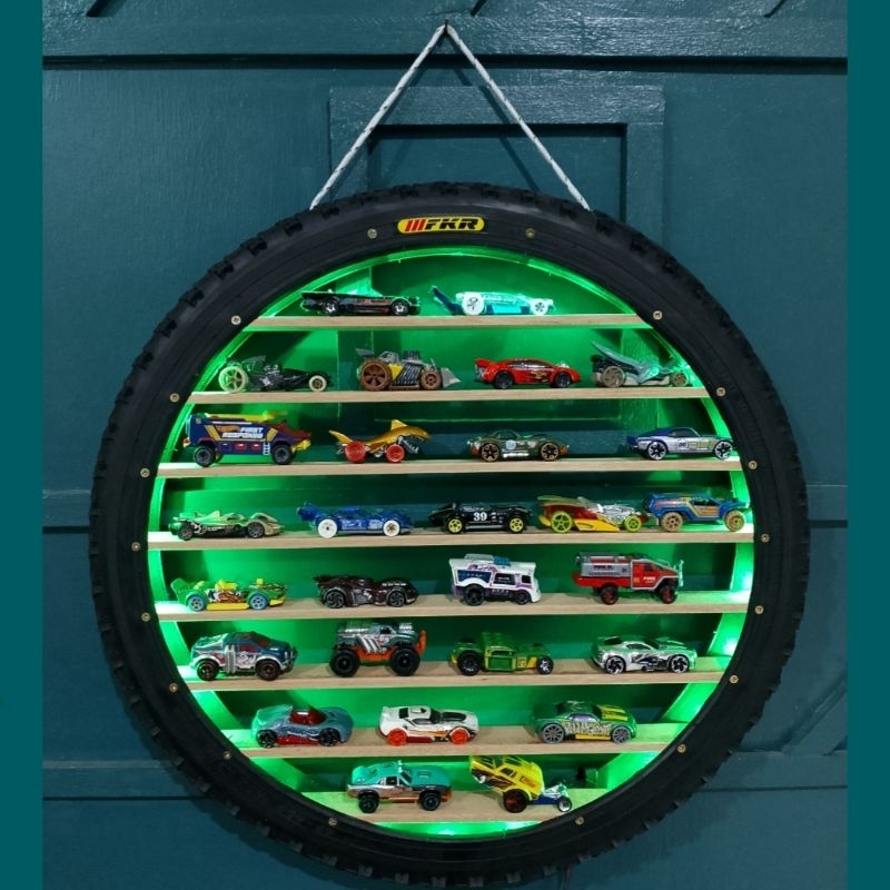 Rak kereta mainan / Display car rack / Hotwheels cars rack / Hotwheels ...