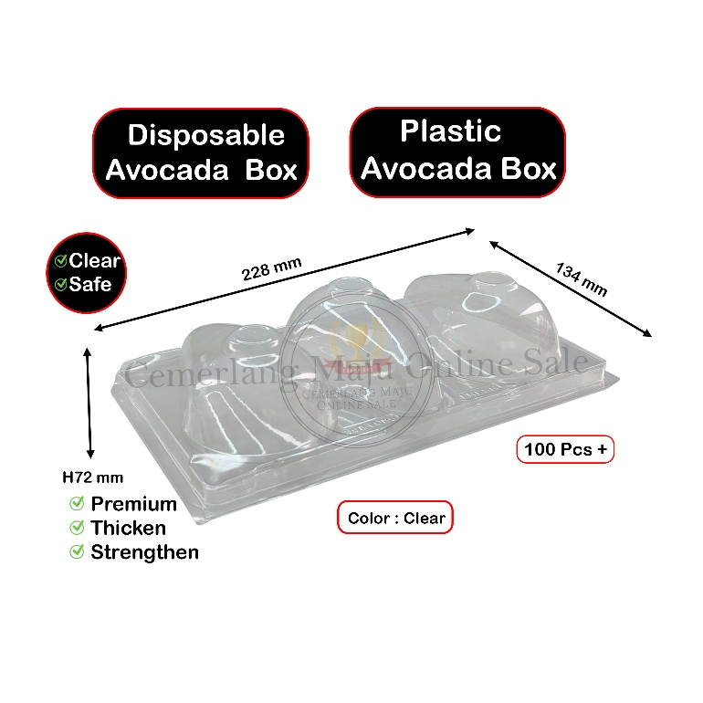 Disposable Plastic Avocado Box, Disposable Plastic Avocado Box, Avocado ...