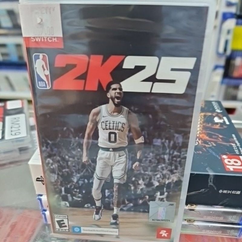 nintendo switch nba 2k25 English us new and sealed rm149 same as in the ...