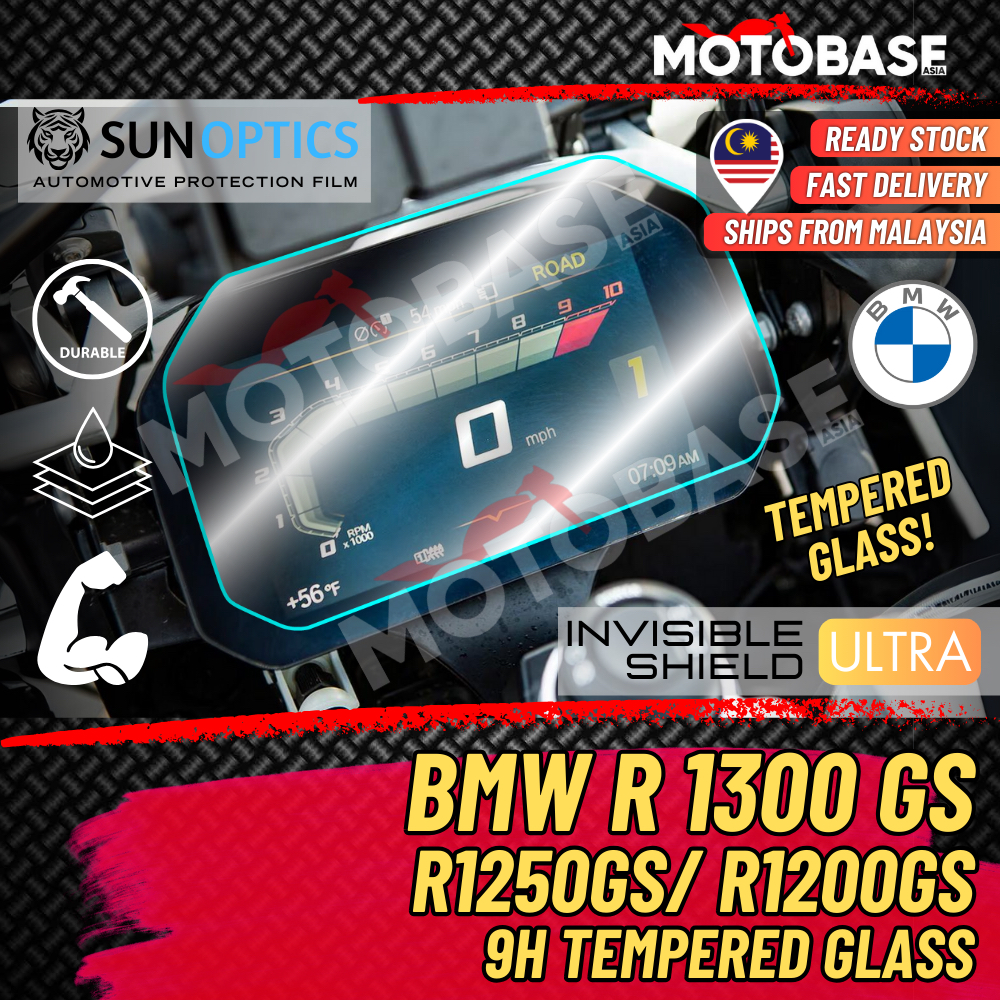 BMW R1300GS [TEMPERED GLASS] R1250GS R1200GS Meter Screen Protector R ...