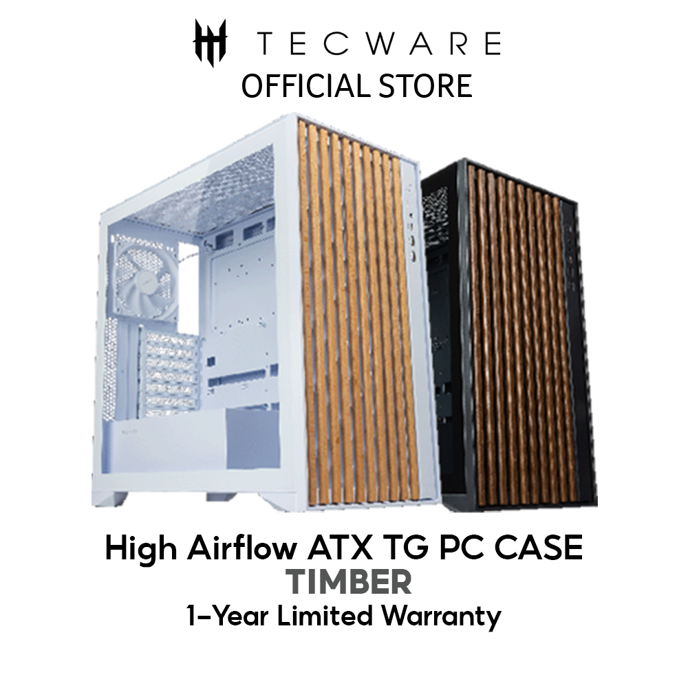 TECWARE TIMBER M (M-ATX) / TIMBER (ATX) TG DESKTOP PC CASE / CASING ...