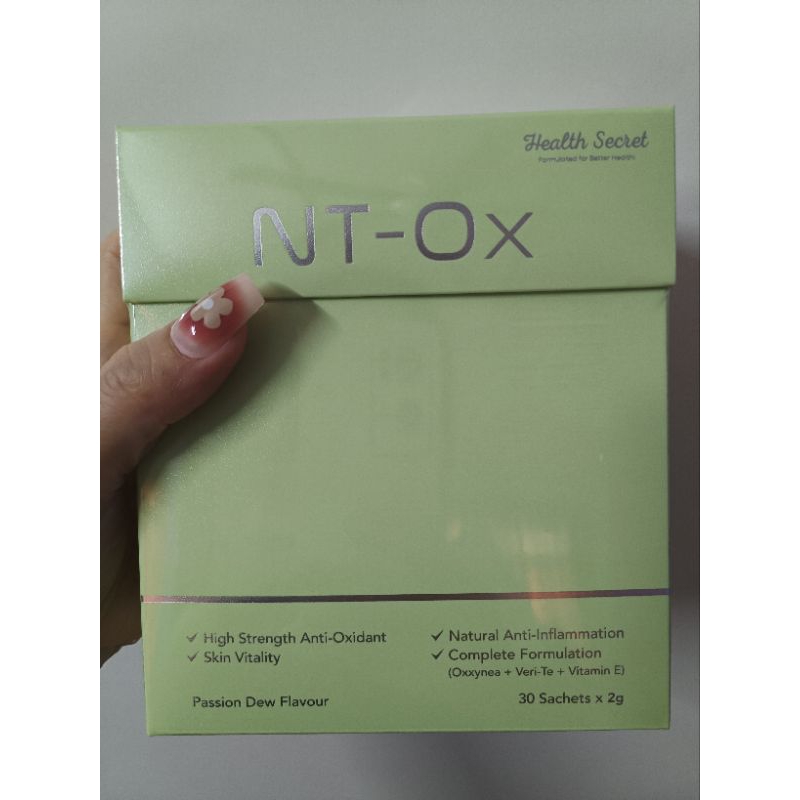 NT-OX Health Secret Oxxynea+Veri-Te+Vitamin E 'Passion Dew Flavour' 30 ...