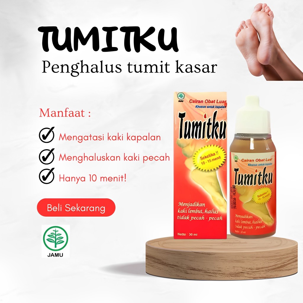 Tumitku Callus Medicine for Cracked Feet Heels for Feet BPOM 30ml ...