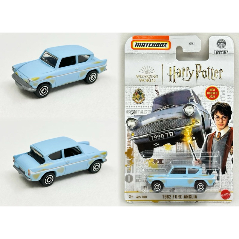 Matchbox 2024 Mix K 1962 Ford Anglia (Harry Potter Wizarding world ...