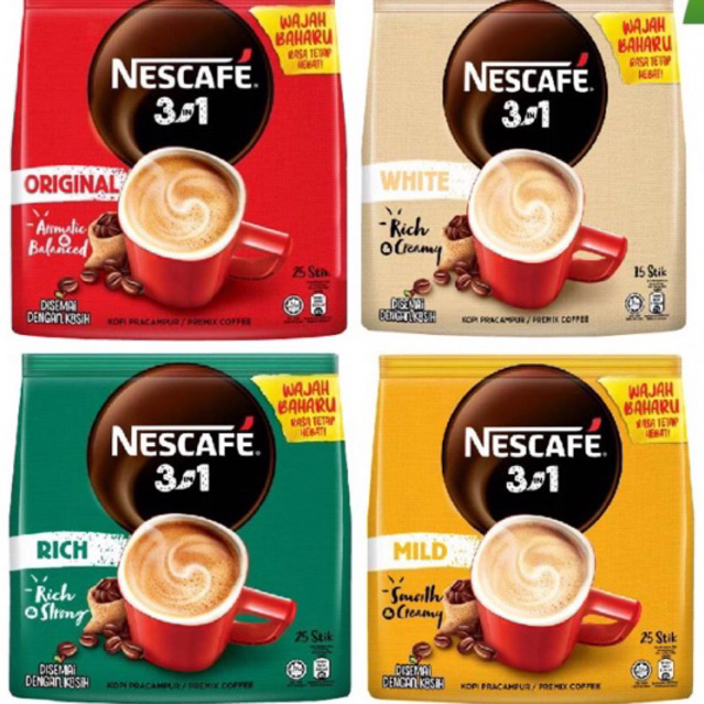 Nescafe 3 in 1 / Rich (25s x 18g) | Shopee Singapore