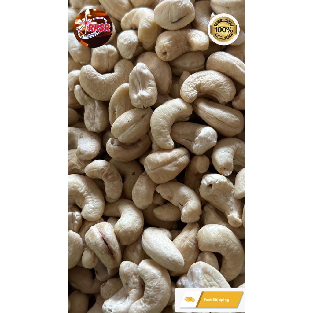 RAW CASHEW NUTS /GAJUS /MUNTHARI PARUPU (100G, 300G, 500G) | Shopee ...