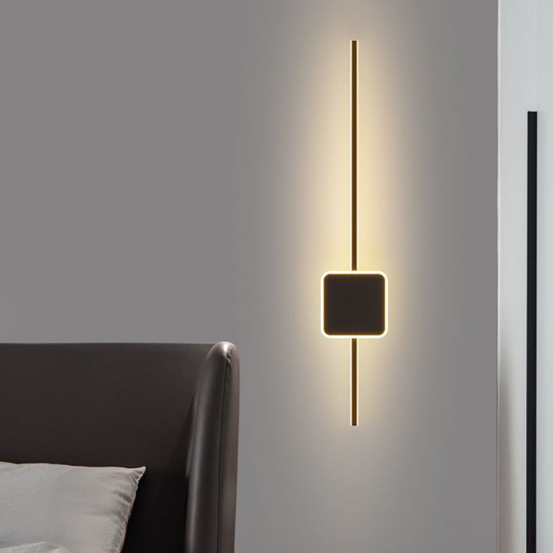 Modern Wall Light 3 Color Led Long Light Ceiling Light Lampu Dinding ...