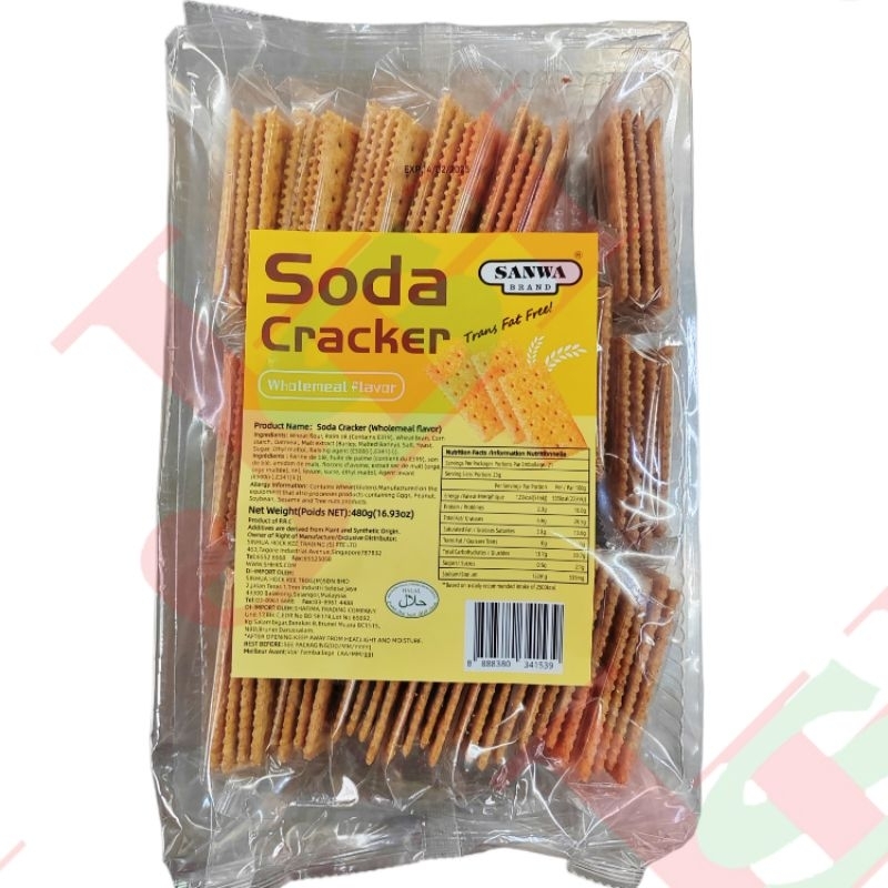 SANWA SODA CRACKER 480G | Shopee Singapore