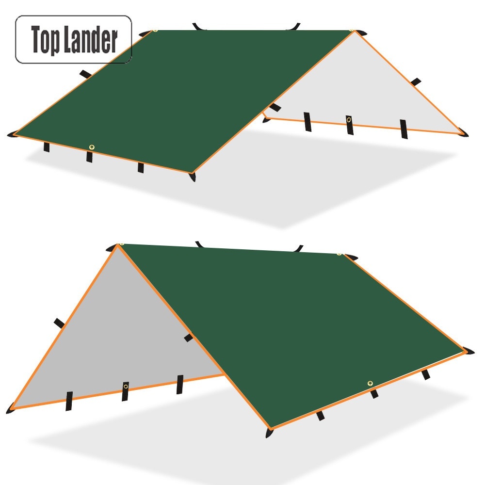 Ultralight Weight Flysheet Waterproof Groundsheet Camping Tarp Shelter ...