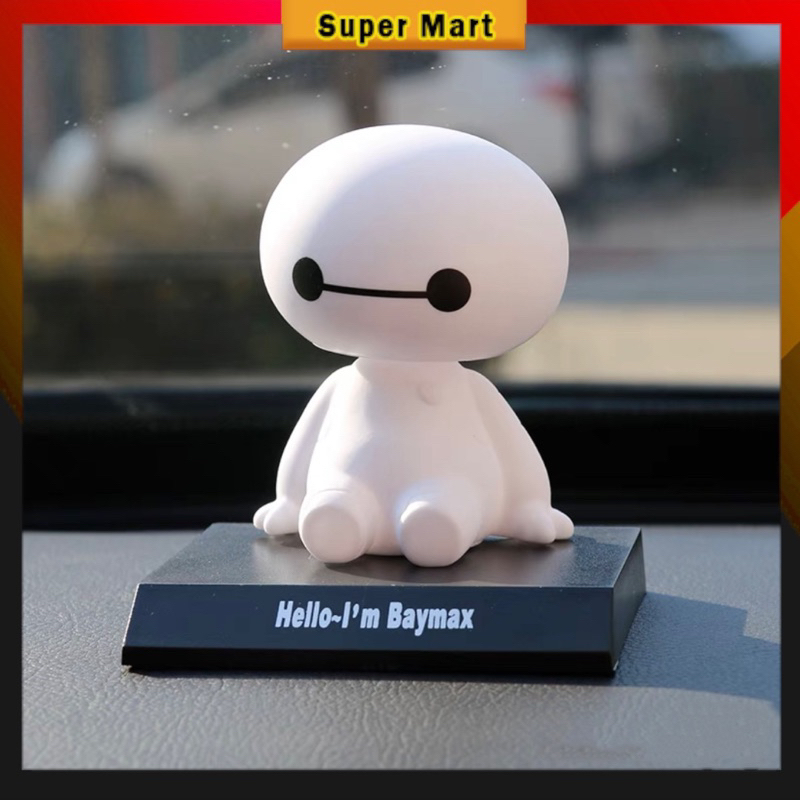 Anime Baymax shaking Head Dashboard Decoration | Shopee Singapore