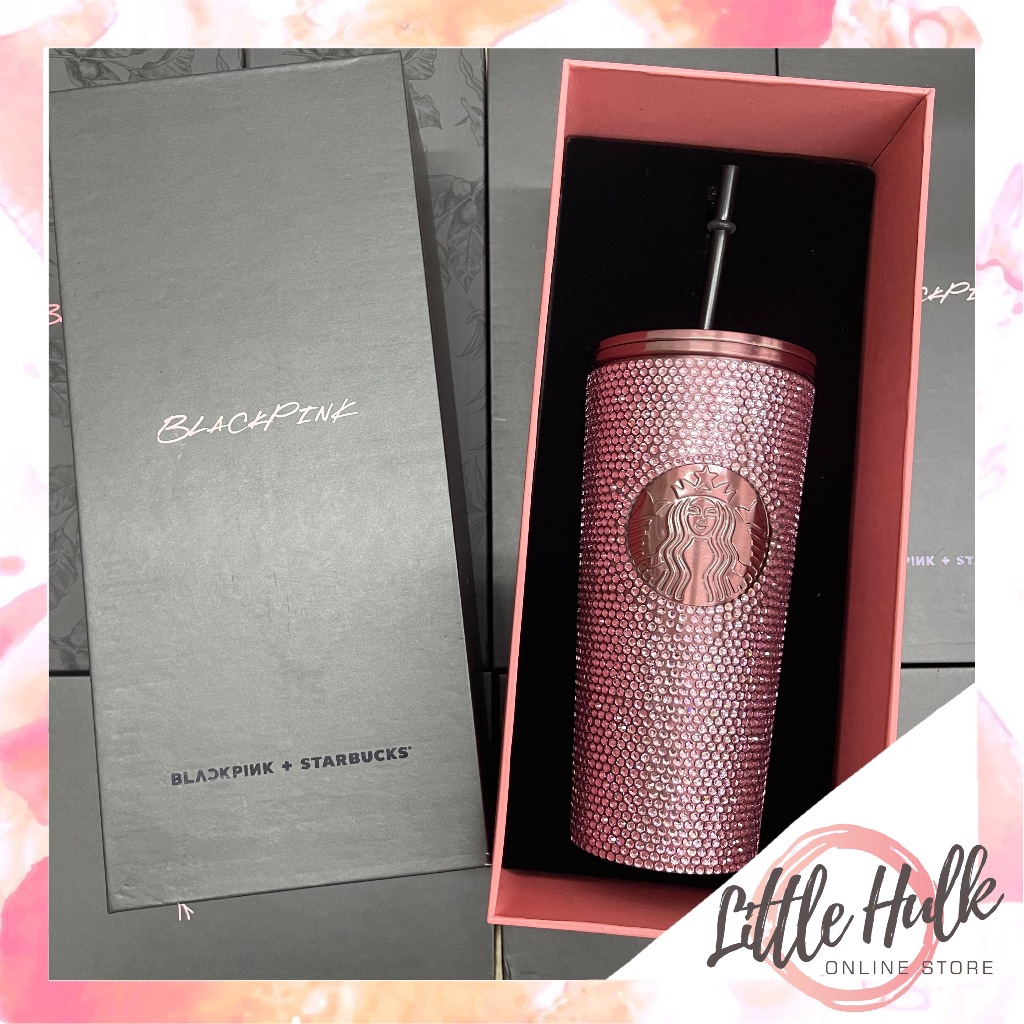 Starbuck Minor Defect Lisa BLACKPINK Rhinestones Cup BPink + Starbucks ...