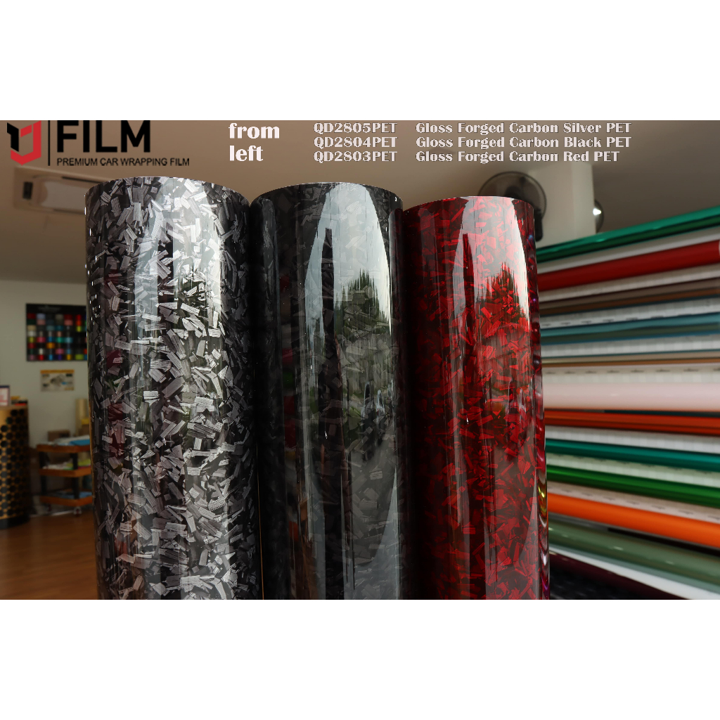 [LOOSE, DEFECT] FORGED CARBON TECKWRAP & YAJIU High Gloss Premium ...