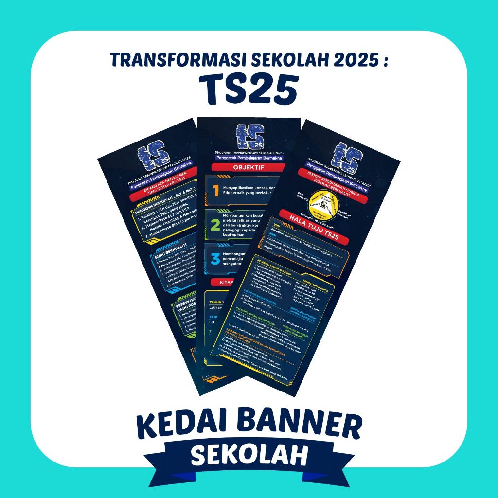 Ts25 School Bunting | School Joy Chart | Pak21 School Joy Chart ...