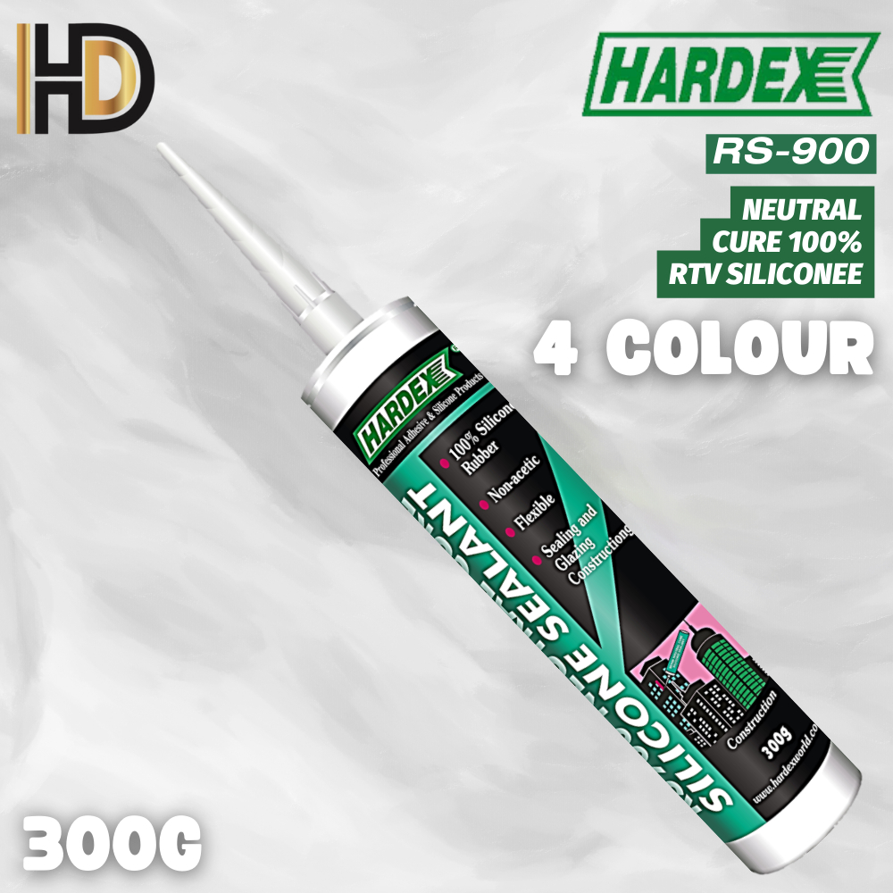 HARDEX RS-900 Neutral Cure 100% RTV Silicone Sealant | Shopee Singapore
