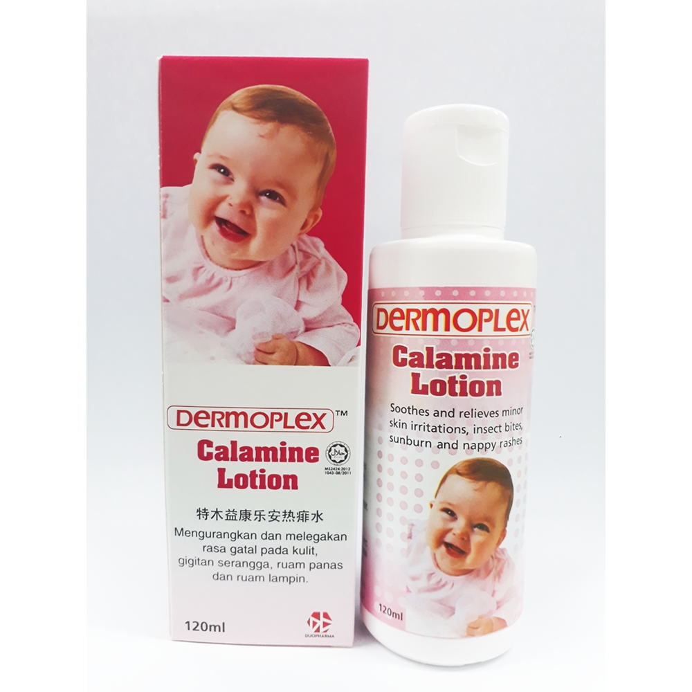 Dermoplex Calamine Lotion 120ml Dermoplex Calamine Hot Prickly Heat ...