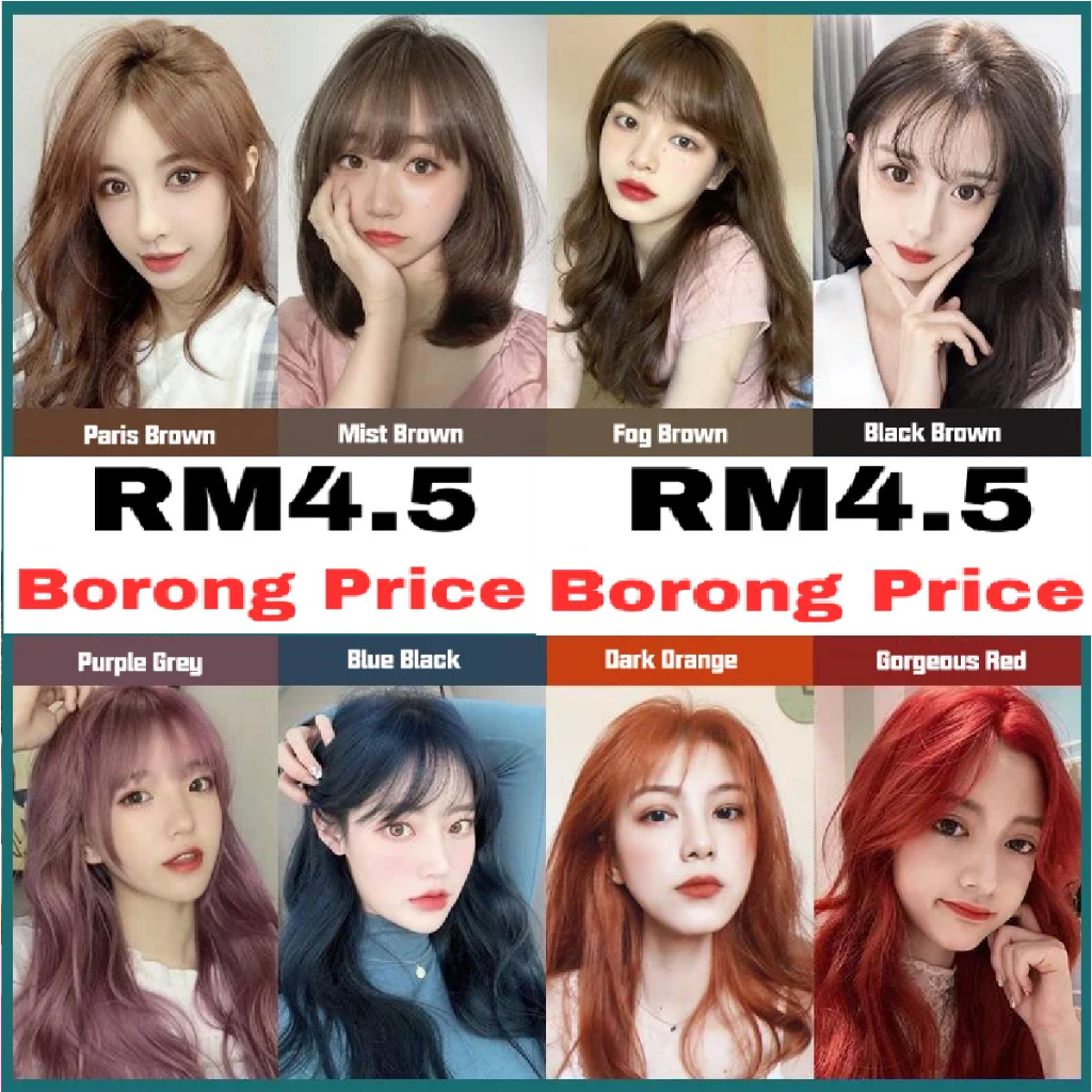 Professional Color Cream 100ml Dye rambut pewarna PEWARNA RAMBUT HAIR ...