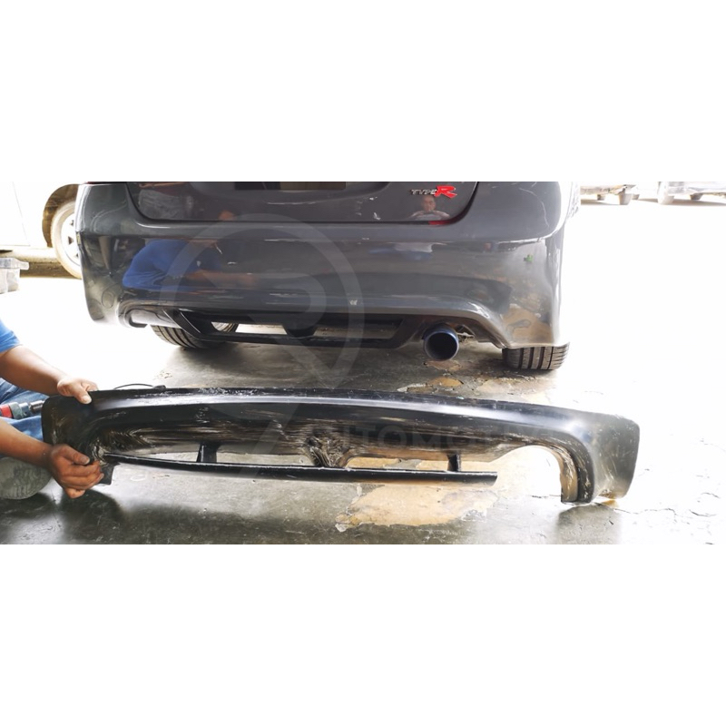 CIVIC FD TYPE R MG REAR DIFFUSER (FRP) | Shopee Singapore