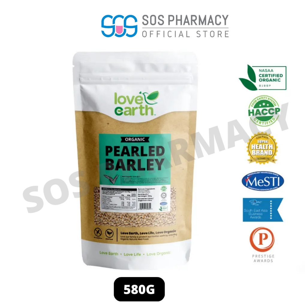 Love Earth Organic Pearled Barley (580g) | Shopee Singapore