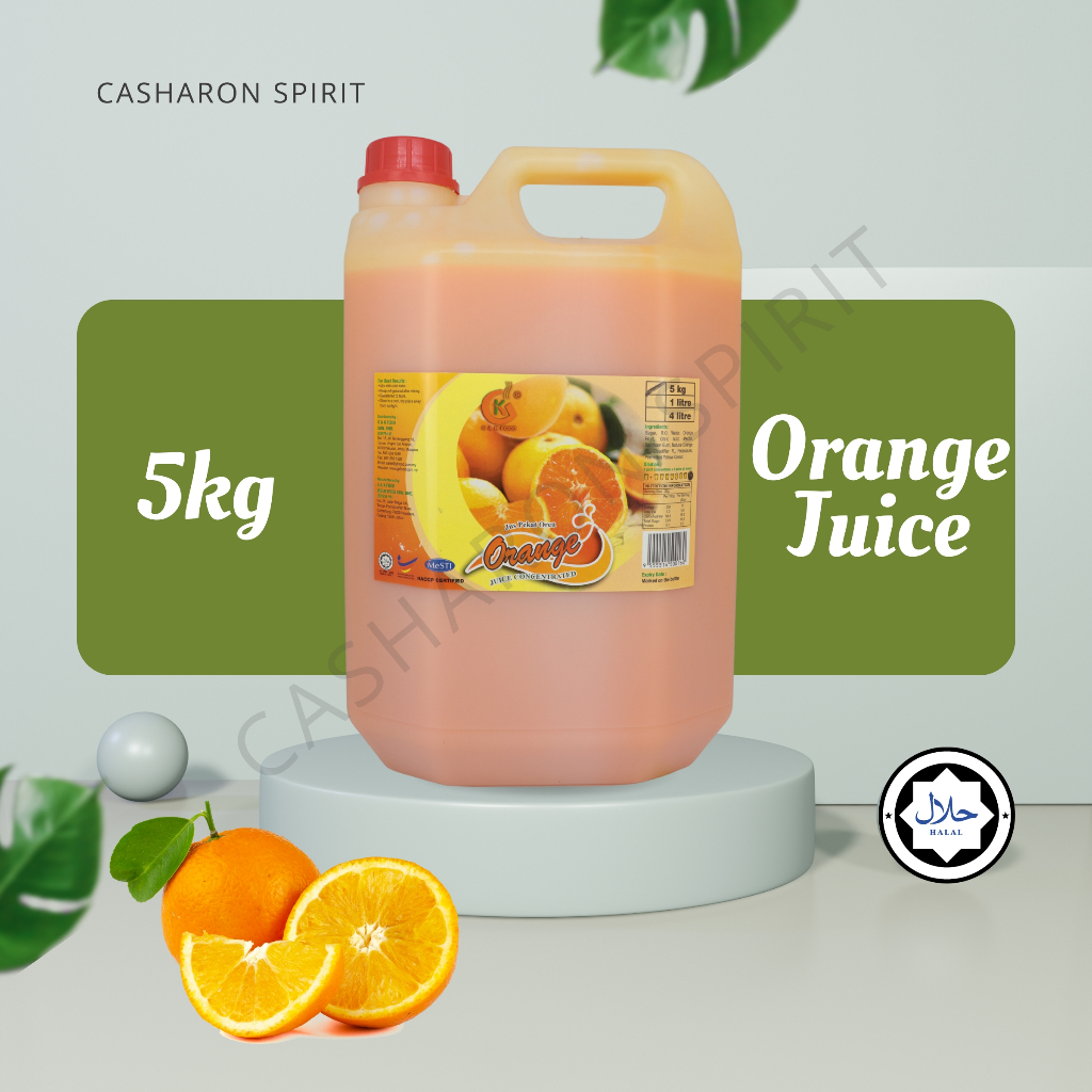 5kg Concentrate Orange Juice (4L) | Shopee Singapore