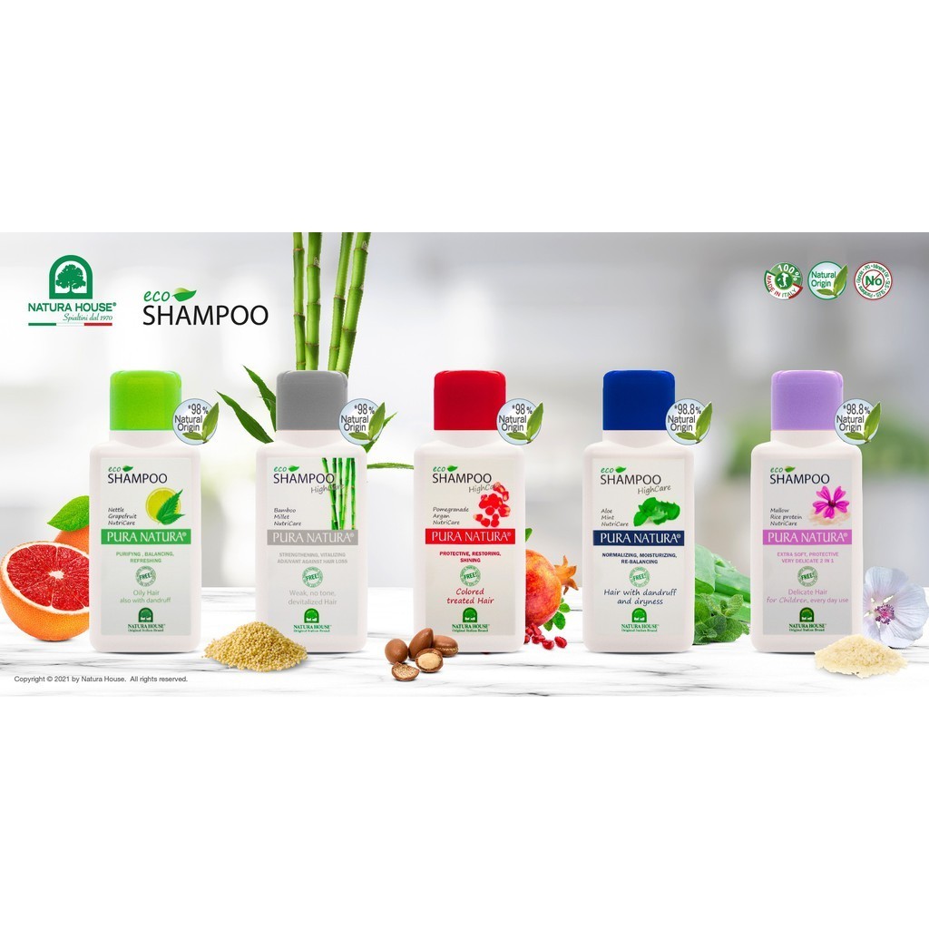 NATURA HOUSE Eco Shampoo 250ml | Shopee Singapore