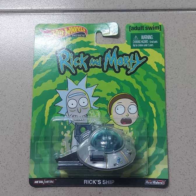 Rick's Ship / HOT WHEELS PREMIUM / Rick and Morty | Shopee Singapore