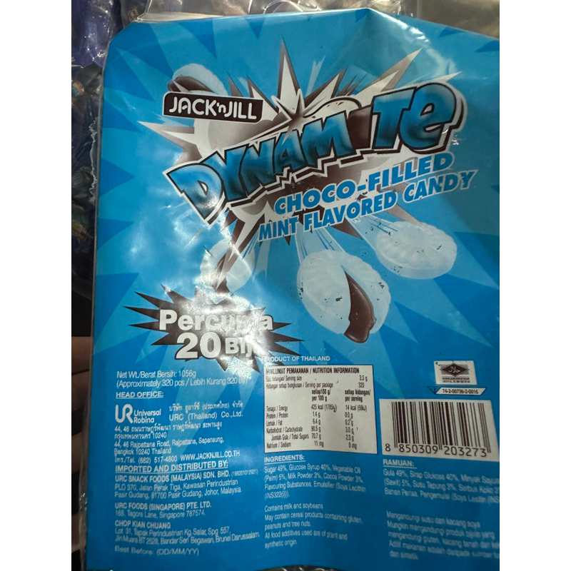 dynamite CANDY choco filled(300g) | Shopee Singapore