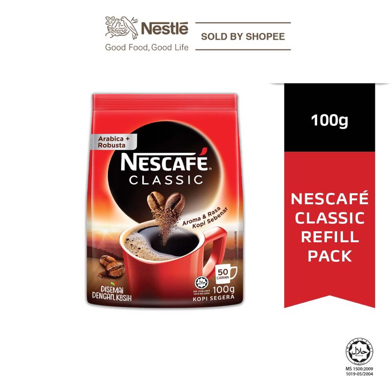 NESCAFE Classic Refill Pack (100g) | Shopee Singapore